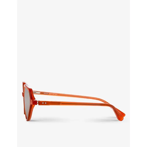 Linda Farrow X Dries Van Noten Cat's Eye-frame Acetate Sunglasses