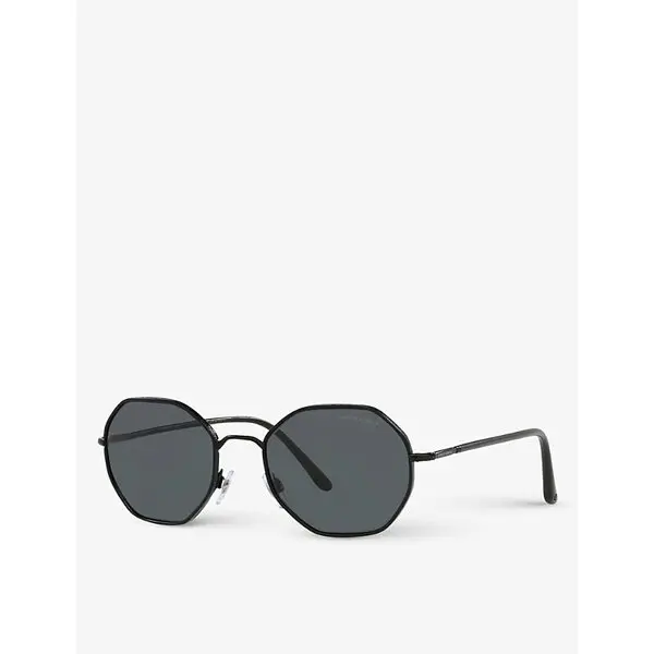 Giorgio Armani Ar6112j Octagon Sunglasses