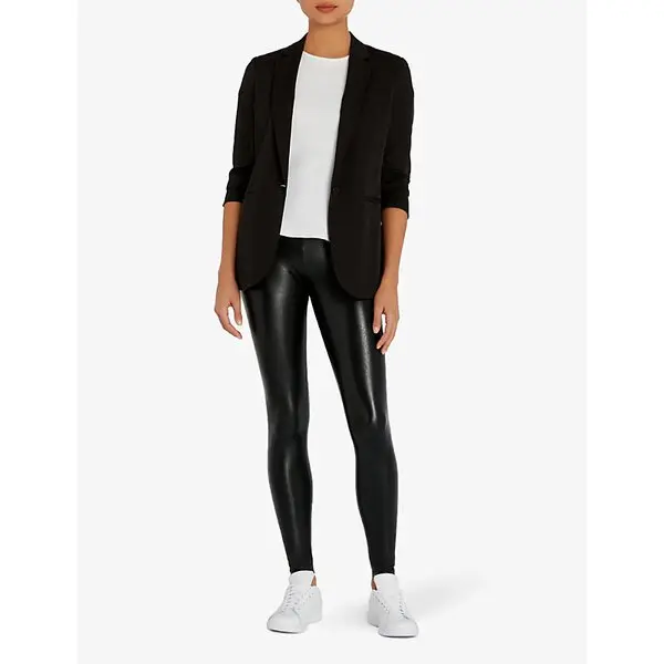 Commando Faux-leather Leggings - Black