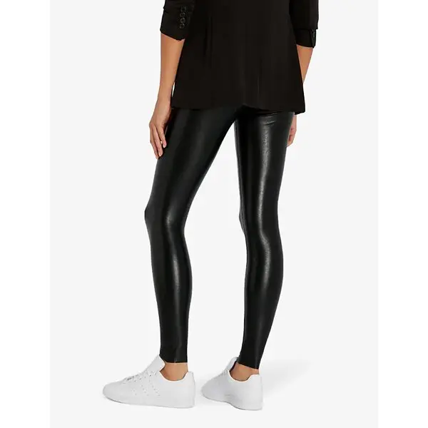 Commando Faux-leather Leggings - Black