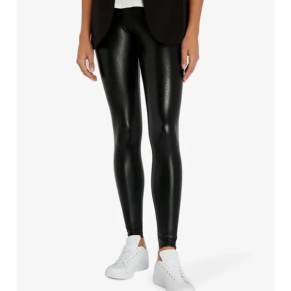 Commando Faux-leather Leggings - Black