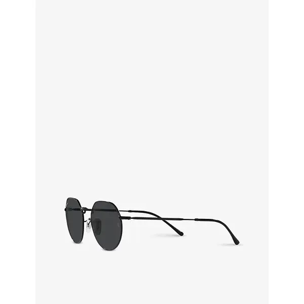 Ray-ban Hexagonal-frame Sunglasses - Black