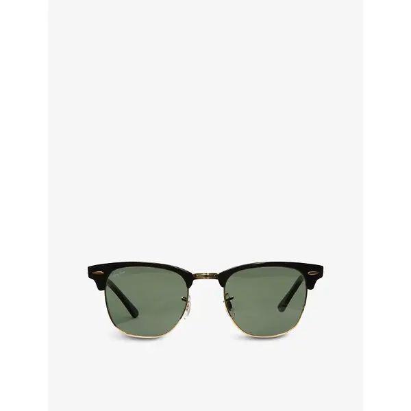 Ray-ban Clubmaster Sunglasses - Ebony/ Arista