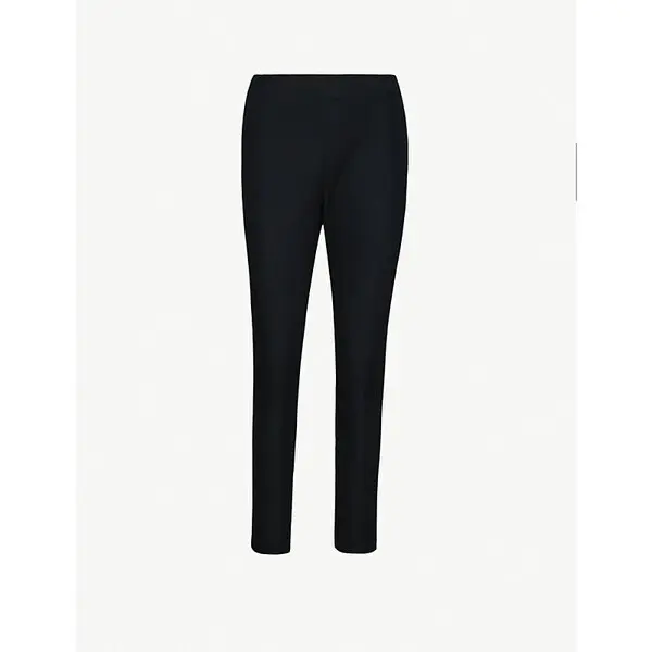 Whistles Tapered Mid-rise Stretch-twill Trousers