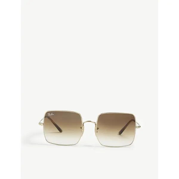 Ray-ban Square-frame Sunglasses - Gold