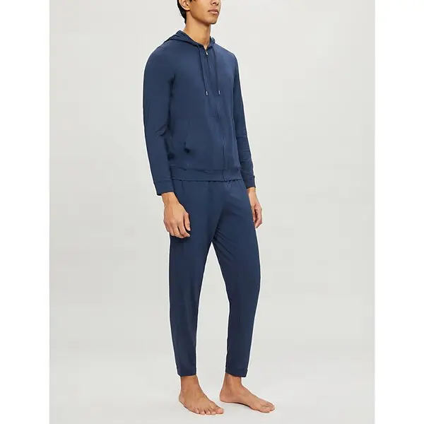 Derek Rose Basel Stretch-jersey Pyjama Bottoms Xxl