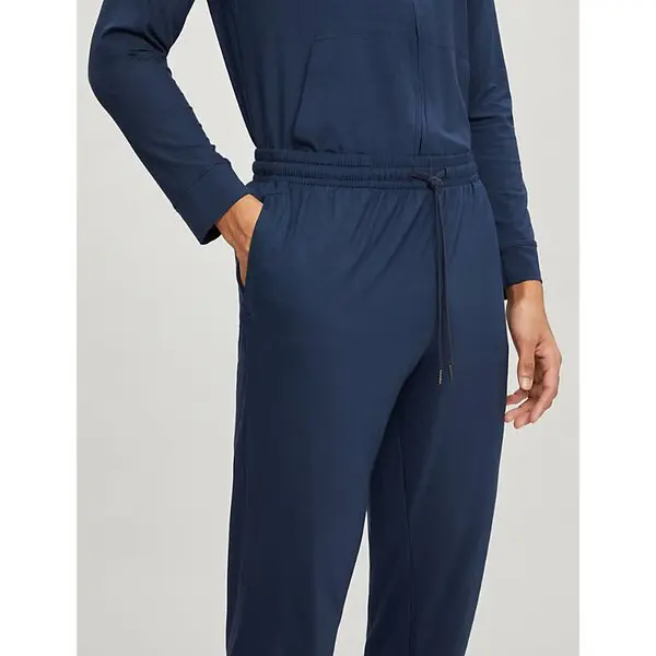 Derek Rose Basel Stretch-jersey Pyjama Bottoms Xxl