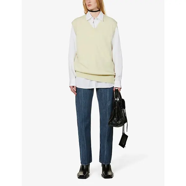 Our Legacy Linear Cut Straight-leg High-rise Jeans