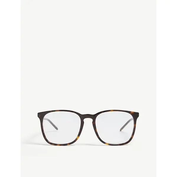 Ray-ban Square-frame Optical Glasses - Havana