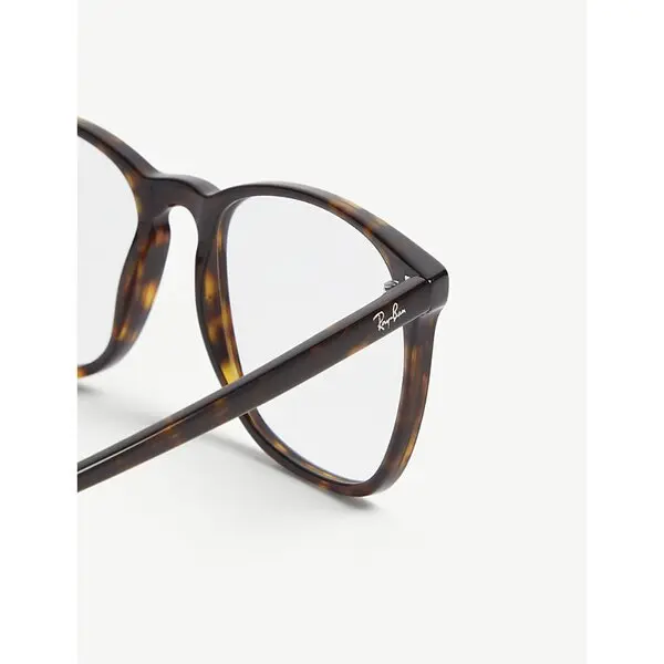 Ray-ban Square-frame Optical Glasses - Havana