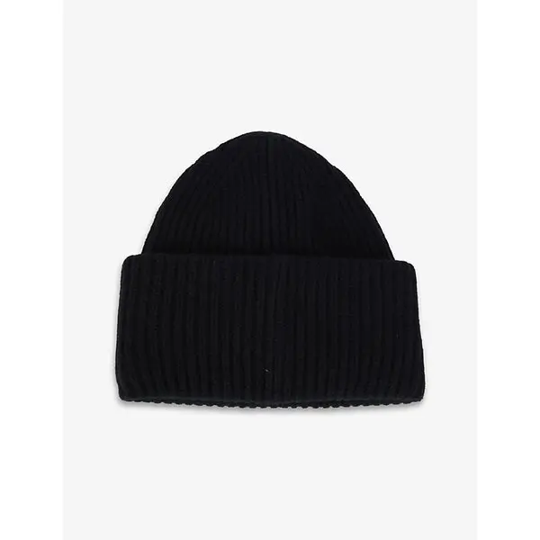 Acne Studios Face Logo-patch Wool Beanie