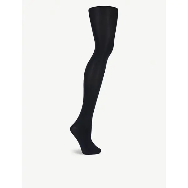 Falke Seidenglatt Woven Tights - 3009 Black