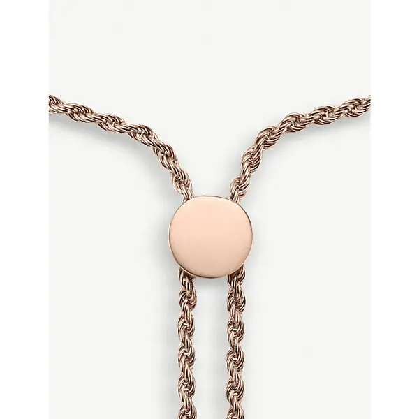 Monica Vinader Linear Bracelet - Rose Gold