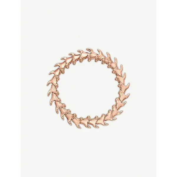 SHAUN LEANE Serpent Trace Bracelet - Rose Gold Vermeil