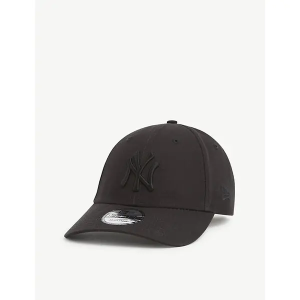 New Era 9forty New York Yankees Cotton-canvas Cap - Blk Blk