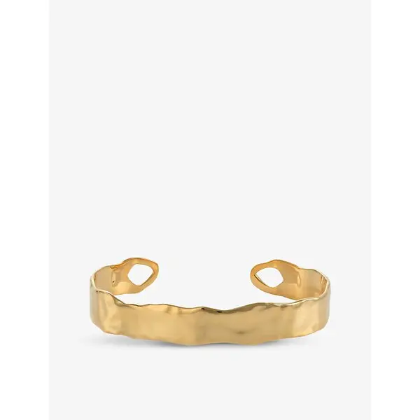 Monica Vinader Siren Muse Cuff Bracelet - Gold