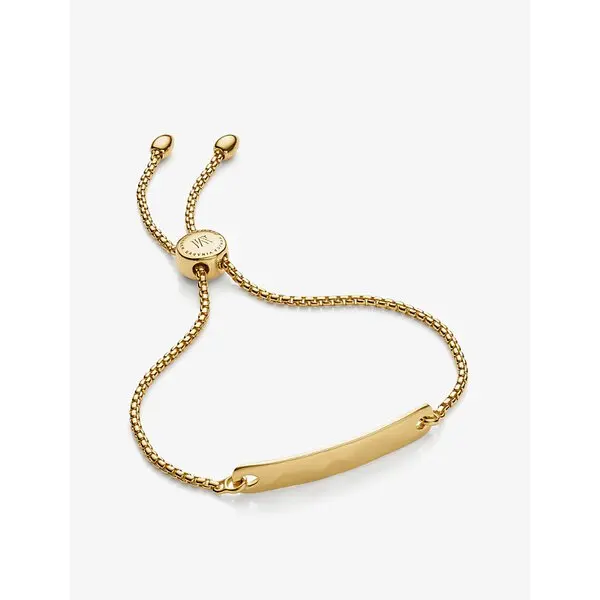 Monica Vinader Havana Woven Friendship Bracelet - Gold