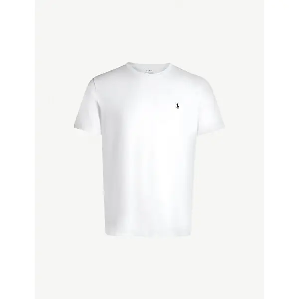 Polo Ralph Lauren Crewneck Cotton-jersey T-shirt Xxl - White