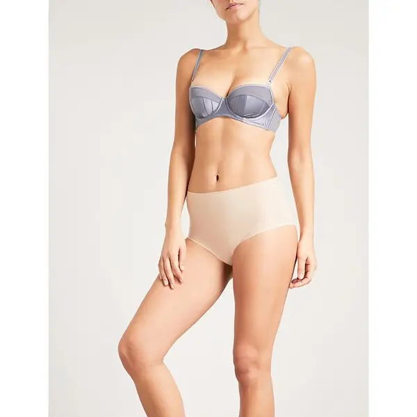 Chantelle Soft Stretch Seamless One Leg Briefs - Nude