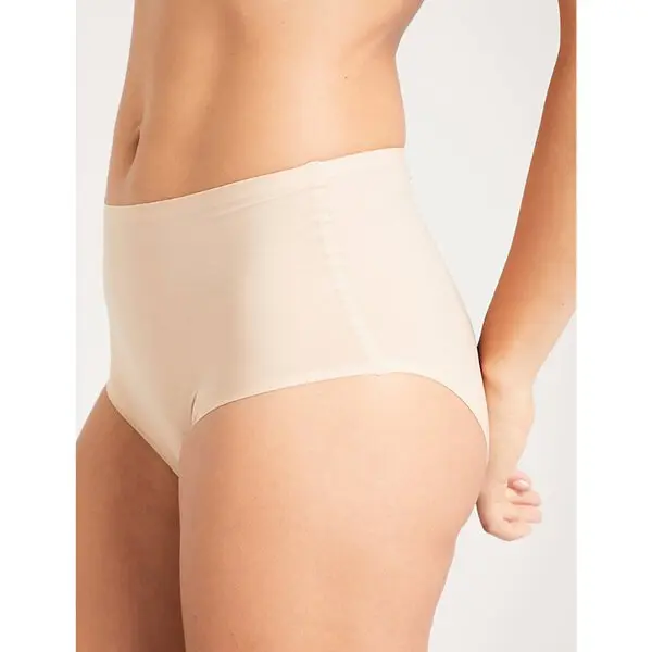 Chantelle Soft Stretch Seamless One Leg Briefs - Nude