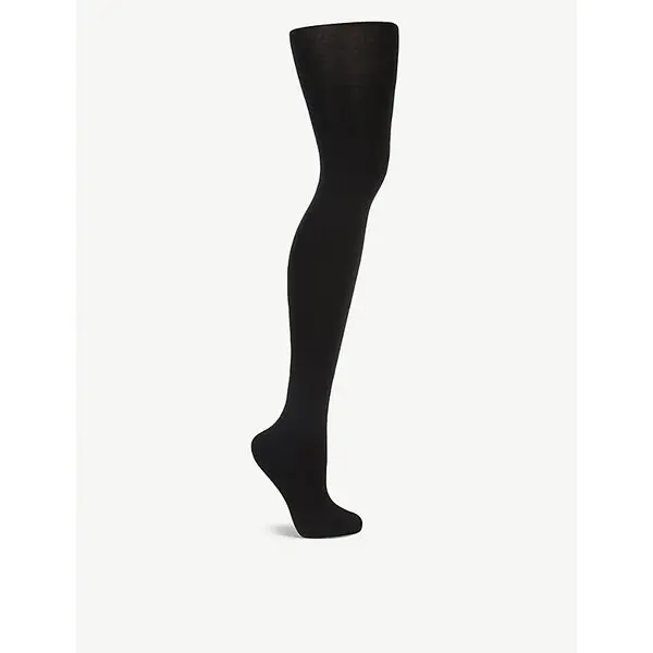 Wolford Cashmere Silk Tights - Black