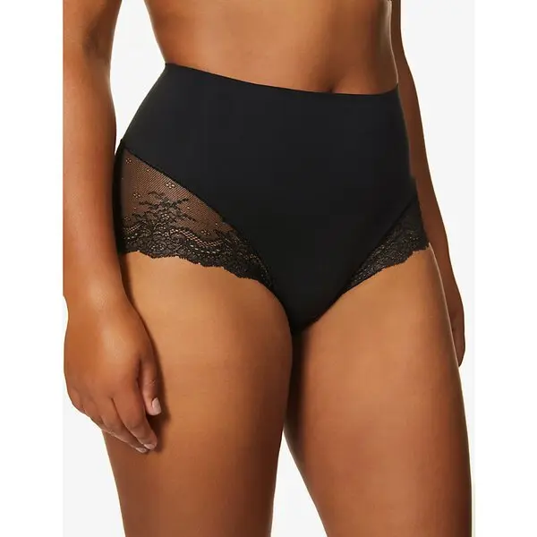 Spanx Supersmooth™ Undie-tectable® Lace Hi-hipster - Very Black