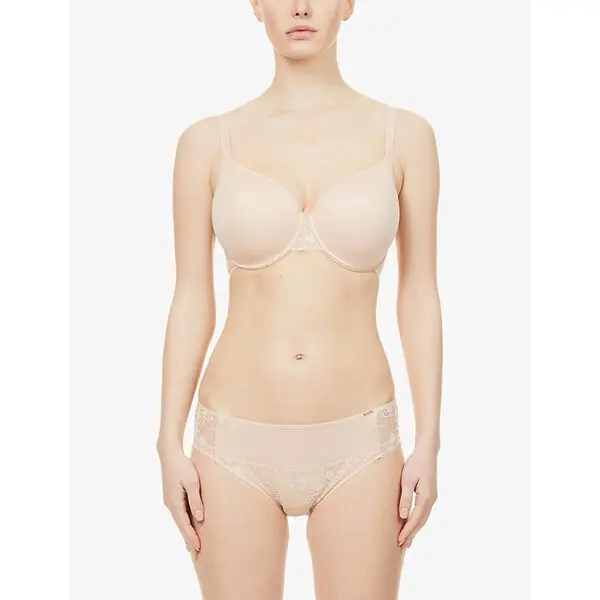 Chantelle Day To Night Smooth Memory Foam Bra - Golden Beige