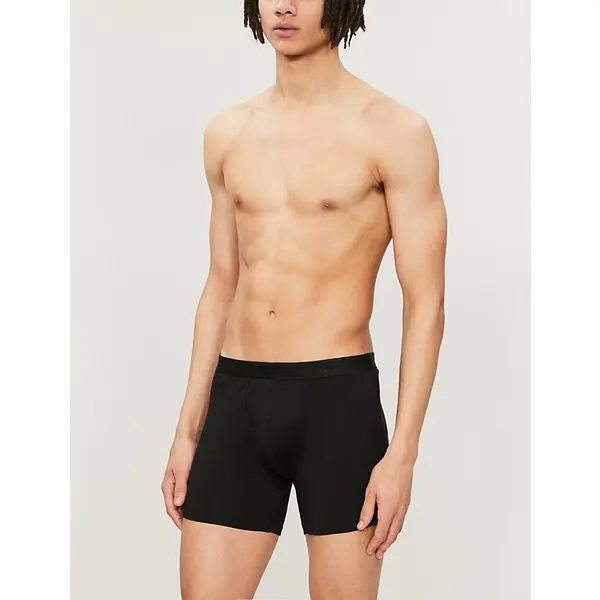 Derek Rose Alex Regular-fit Stretch-modal Trunks Xxl - Black