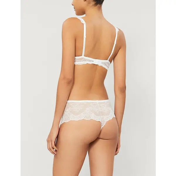 AUBADE Danse Des Sens Moulded Stretch-lace And Mesh Bra