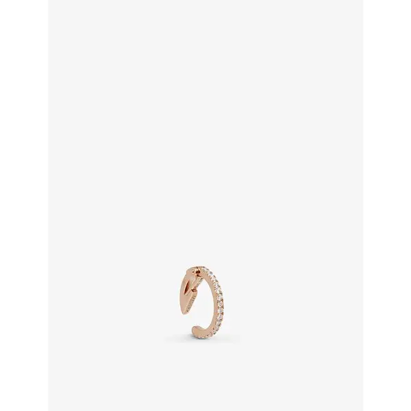 Messika Gatsby 18ct Rose Gold And 0.15ct Diamond Single Earring