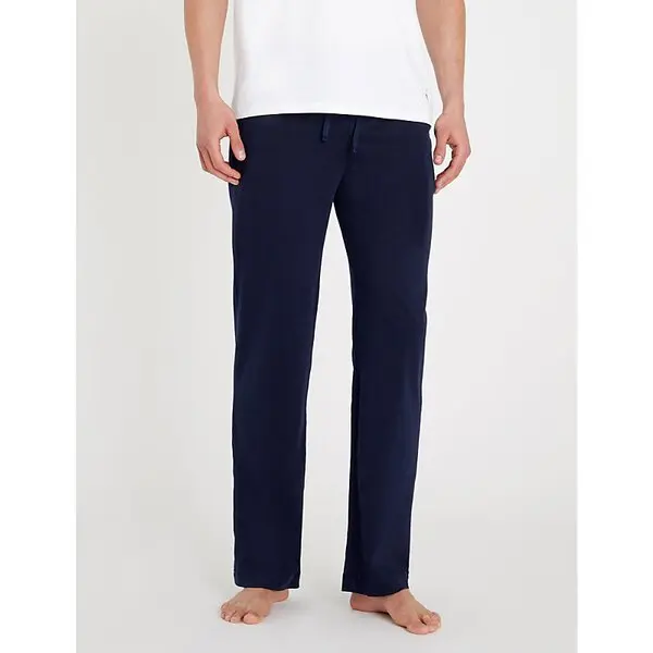 Polo Ralph Lauren Cotton-jersey Pyjama Bottoms - Cruise Navy