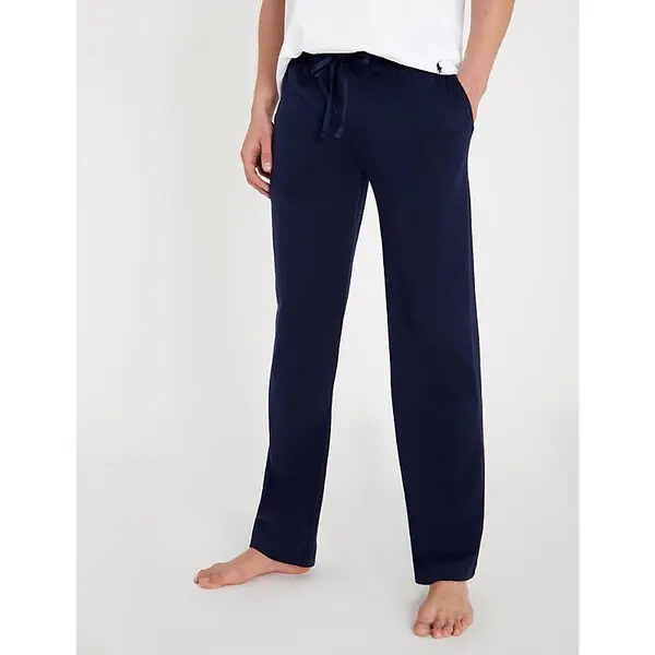 Polo Ralph Lauren Cotton-jersey Pyjama Bottoms - Cruise Navy