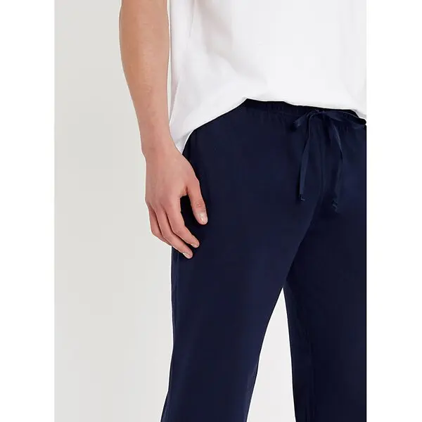 Polo Ralph Lauren Cotton-jersey Pyjama Bottoms - Cruise Navy