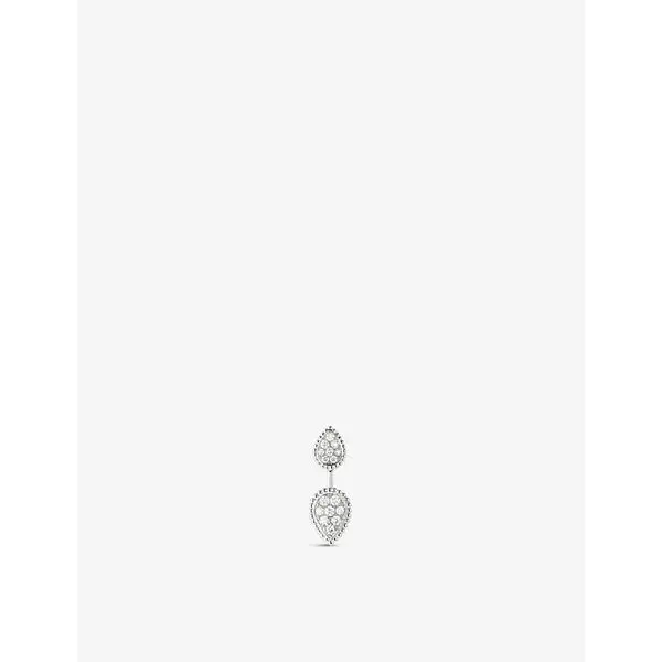 Boucheron Serpent Bohème Diamond Single Earring - White