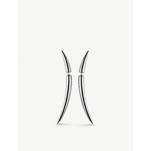 SHAUN LEANE Quill Earrings - Silver
