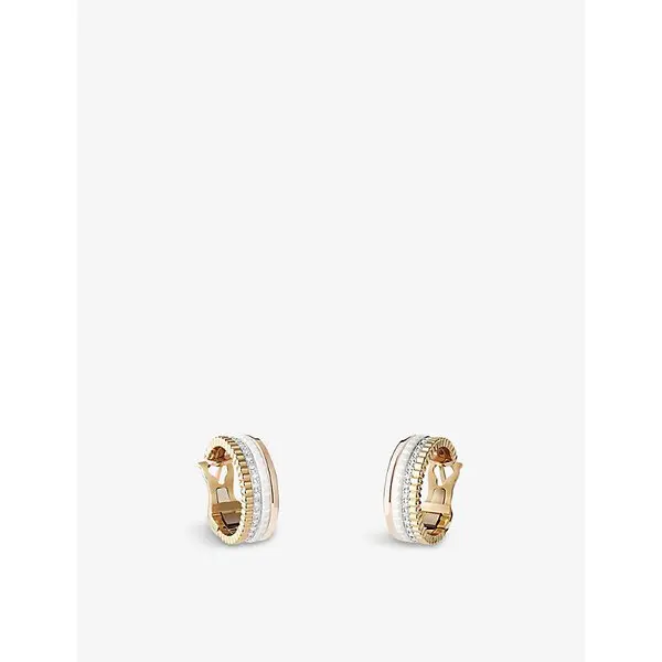 Boucheron Quatre White Edition Hoop Earrings - Pink