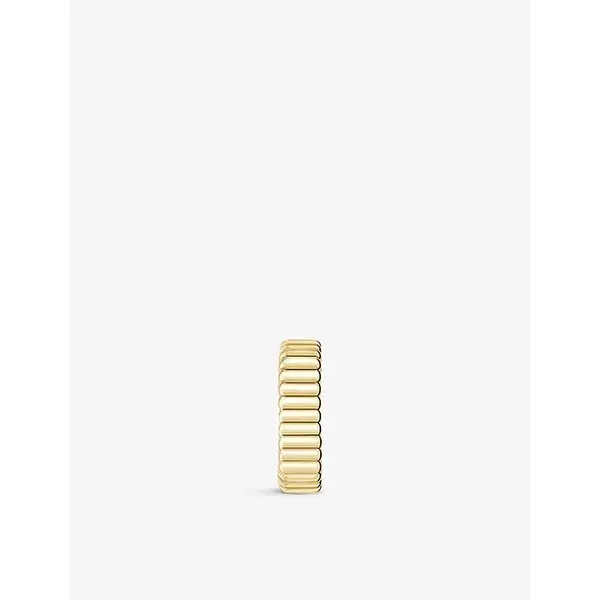 Boucheron Quatre Grosgrain Single Clip-on Earring - Gold