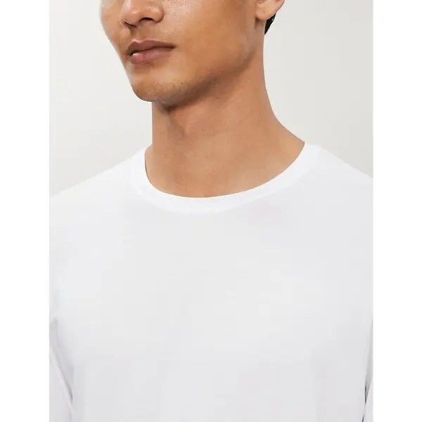 Derek Rose Basel Long-sleeved Stretch-modal T-shirt