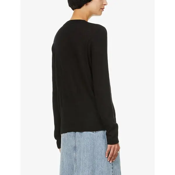 Zadig&Voltaire Miss Rhinestone Arrow Cashmere Sweater