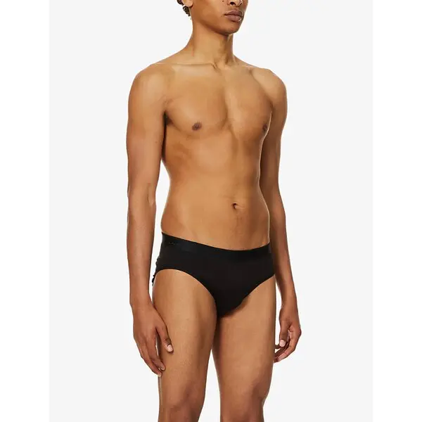 Derek Rose Jack Branded-waistband Stretch-cotton Briefs