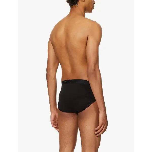 Derek Rose Jack Branded-waistband Stretch-cotton Briefs