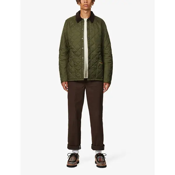 Barbour Liddesdale Quilted Shell Jacket - Olive
