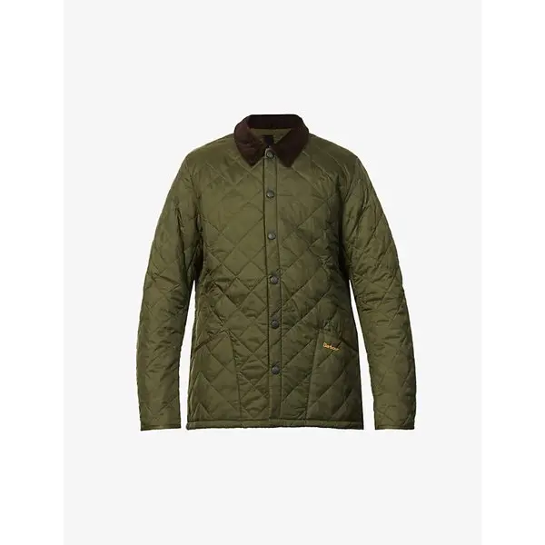 Barbour Liddesdale Quilted Shell Jacket - Olive