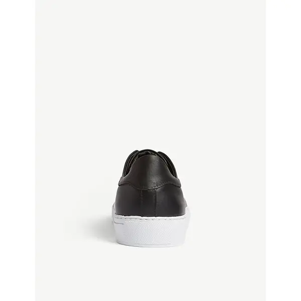 Axel Arigato Clean 90 Leather And Suede Sneakers - Blk/white
