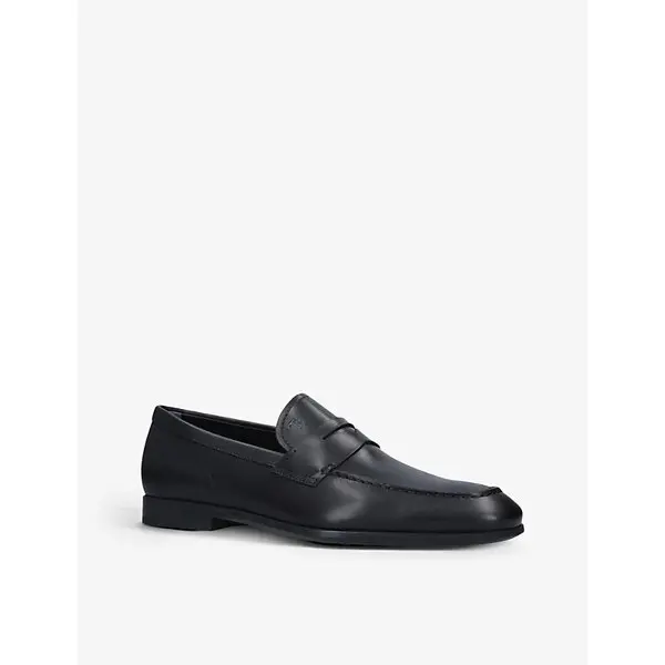 TOD'S Gomma Leather Loafers