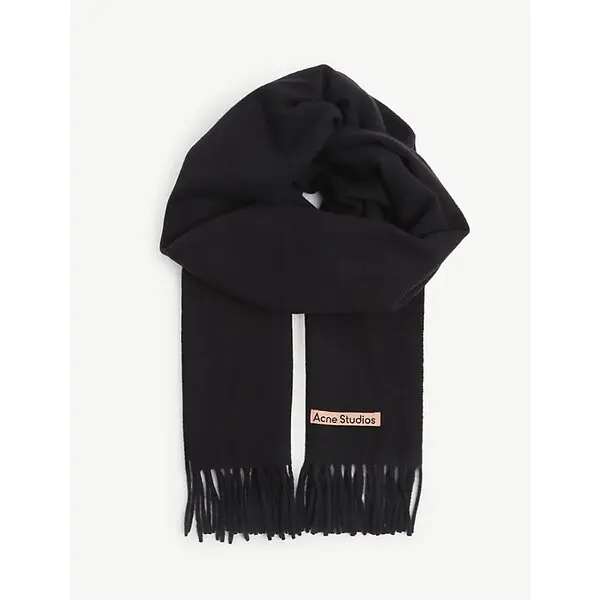 Acne Studios Canada Narrow Wool Scarf