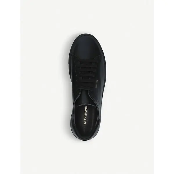 Axel Arigato Clean 90 Leather And Suede Trainers - Black