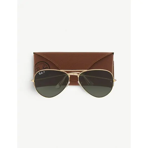 Ray-ban Aviator Metal-frame Sunglasses - Arista