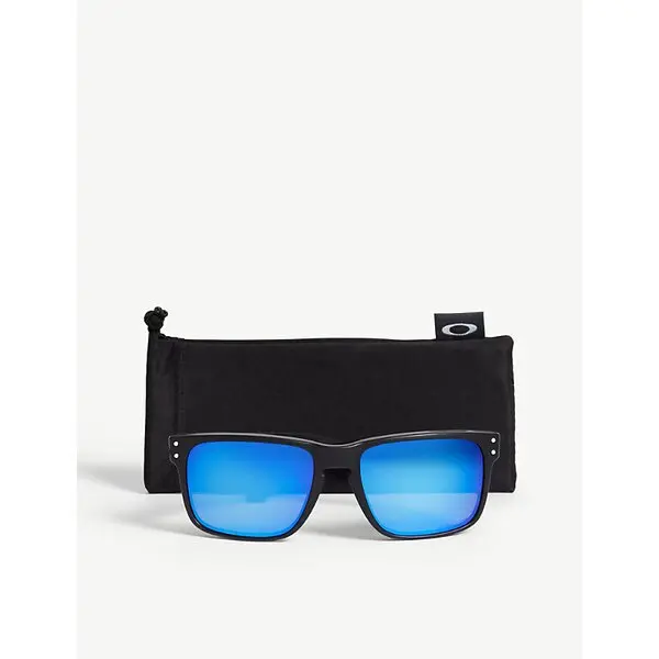 Oakley Holbrook Polarized Sunglasses - Black