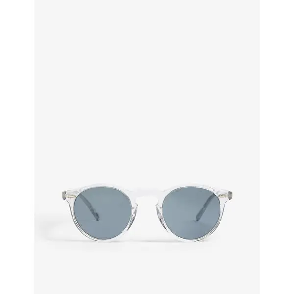 Oliver Spencer Gregory Peck Phantos Sunglasses - Clear